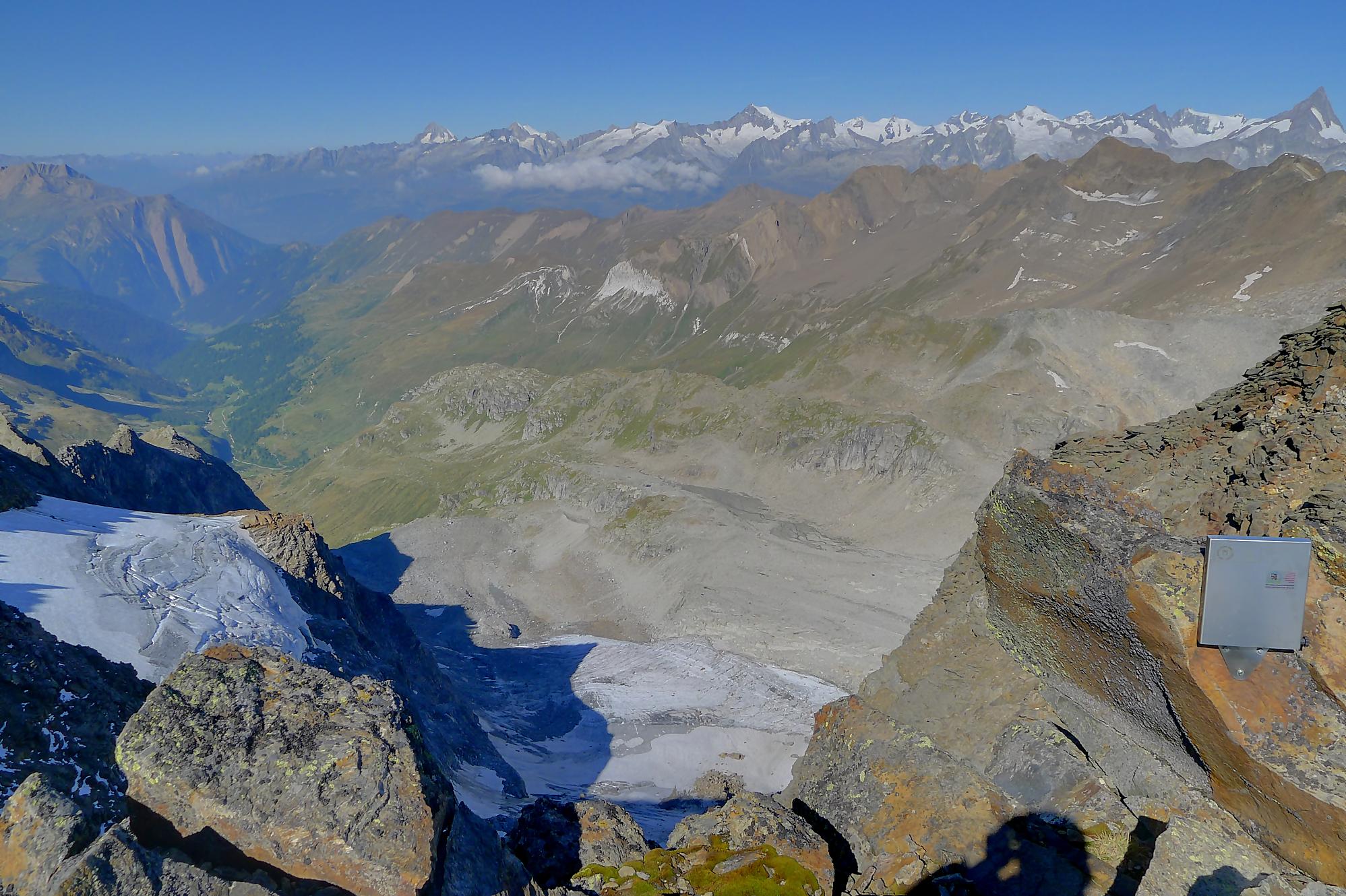 Randonnée glaciaire à l’Ofenhorn (Punta d’Arbola) depuis Binn et le ...