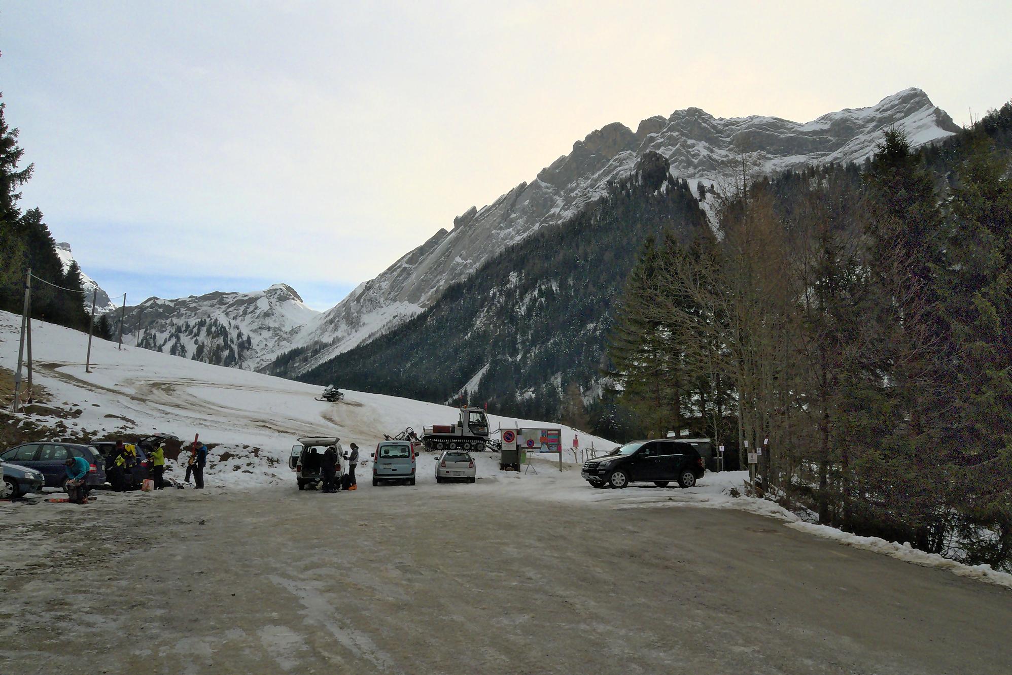 Ski de randonnée au col des Chamois depuis Cergnement, Solalex ...