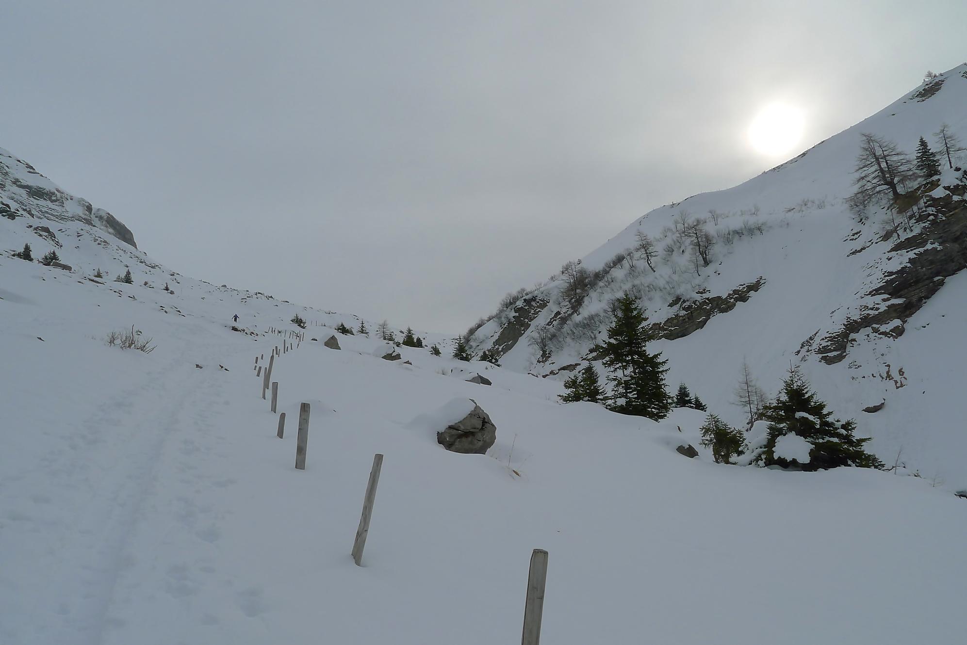 Ski de randonnée au col des Chamois depuis Cergnement, Solalex ...