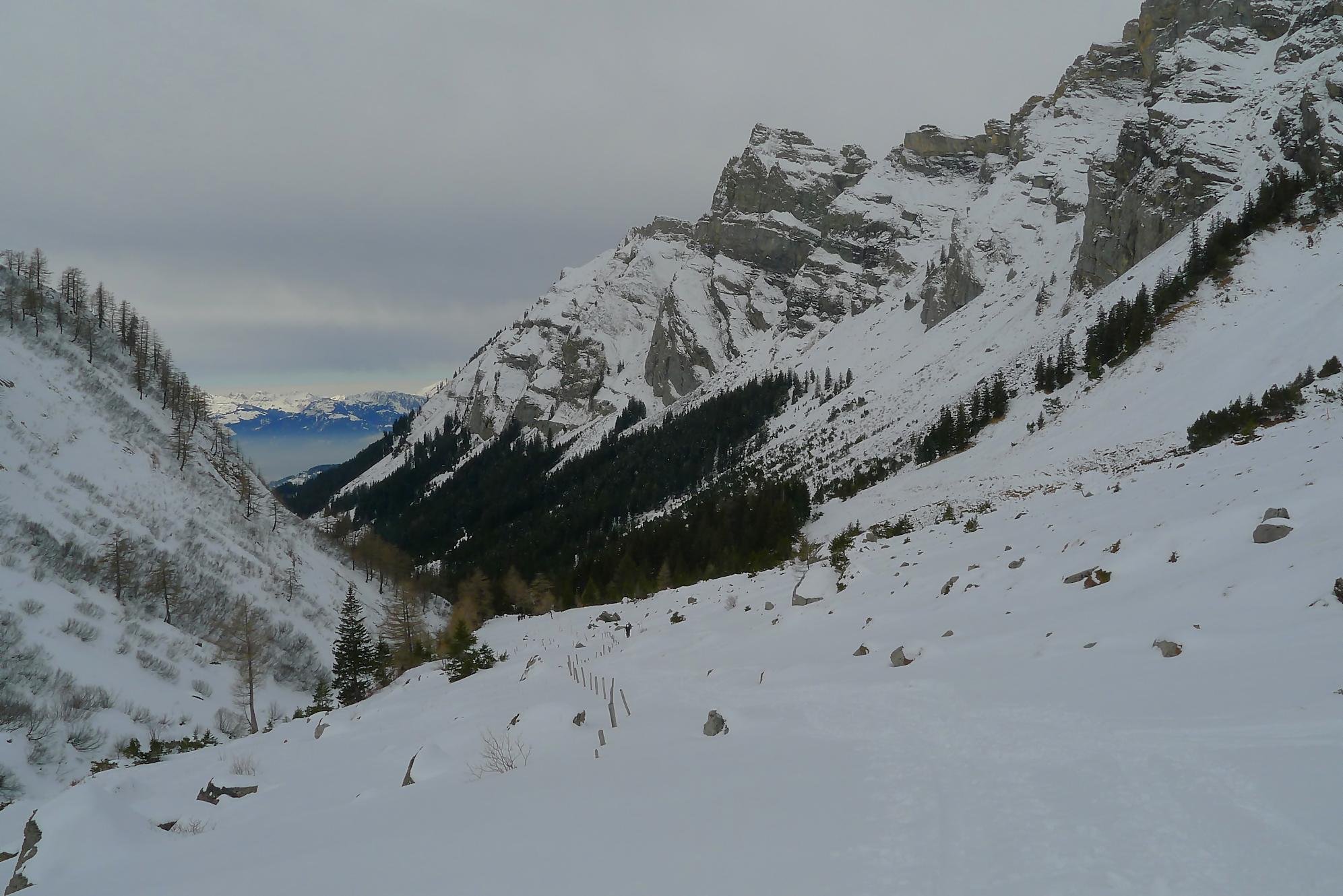 Ski de randonnée au col des Chamois depuis Cergnement, Solalex ...