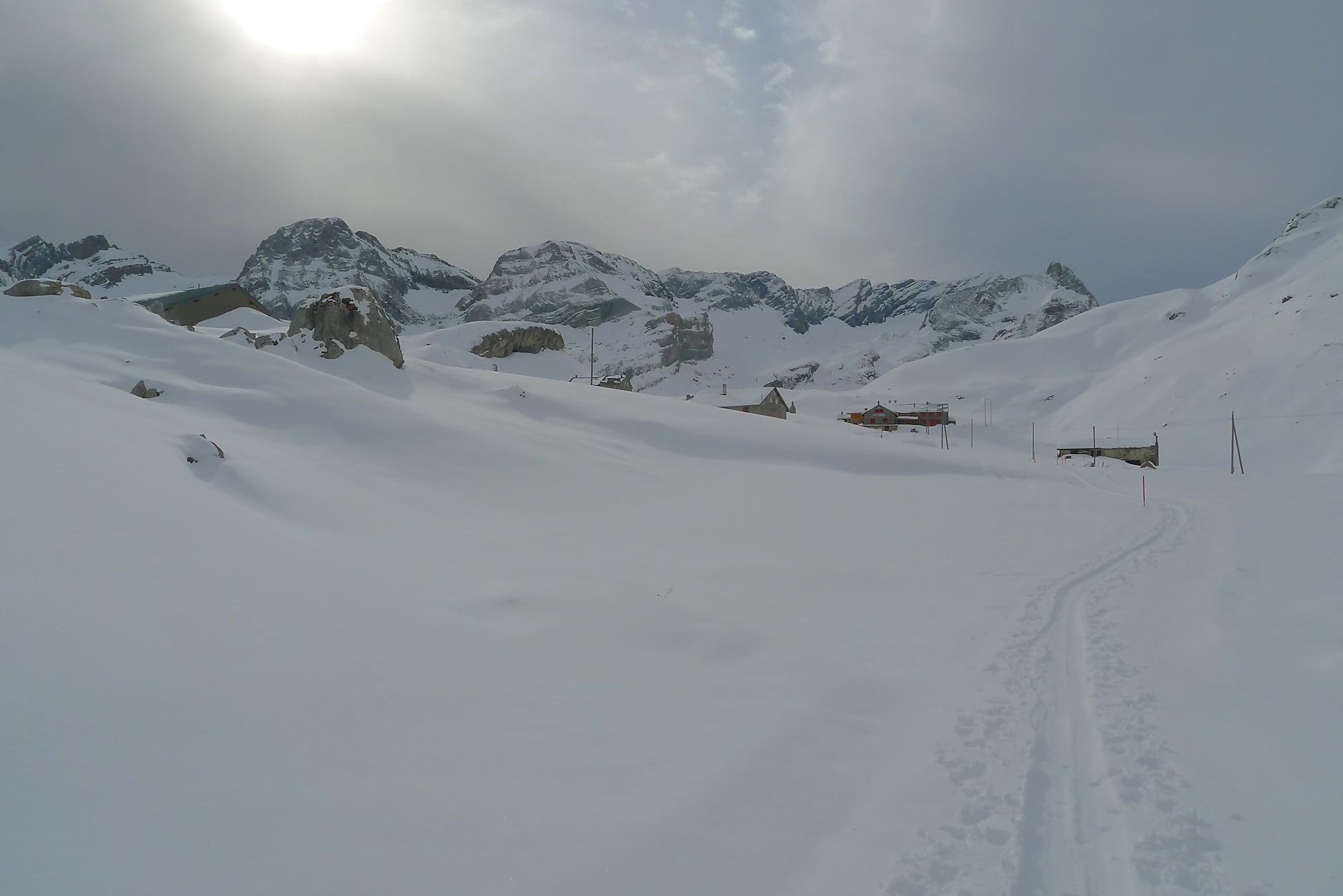 Ski de randonnée au col des Chamois depuis Cergnement, Solalex ...