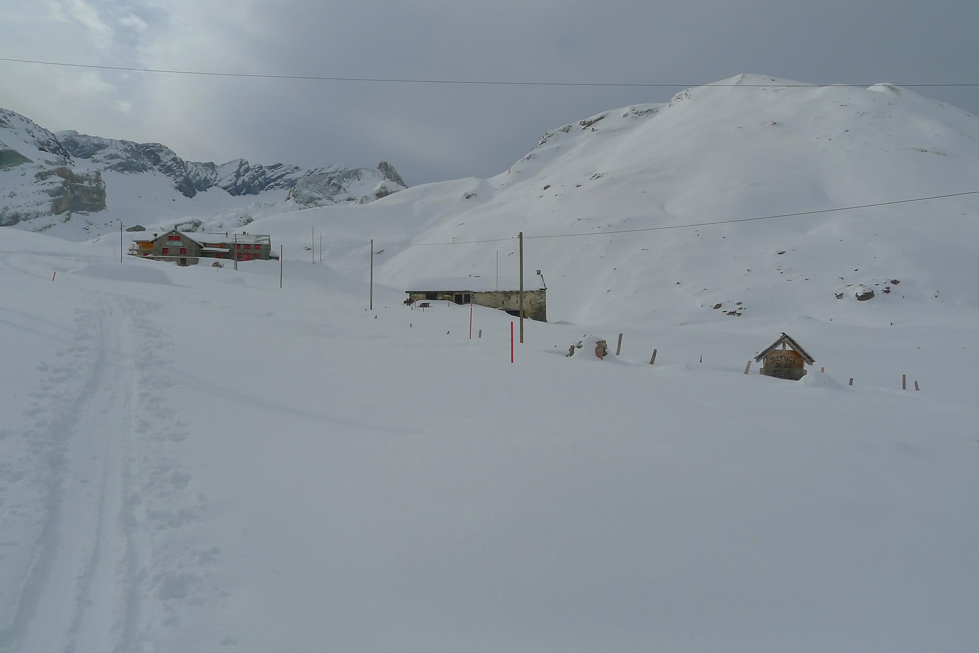Ski de randonnée au col des Chamois depuis Cergnement, Solalex ...