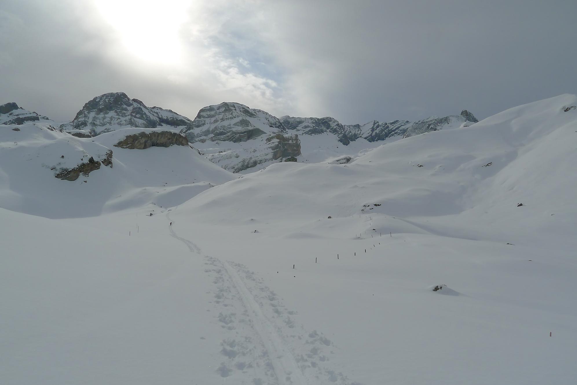 Ski de randonnée au col des Chamois depuis Cergnement, Solalex ...