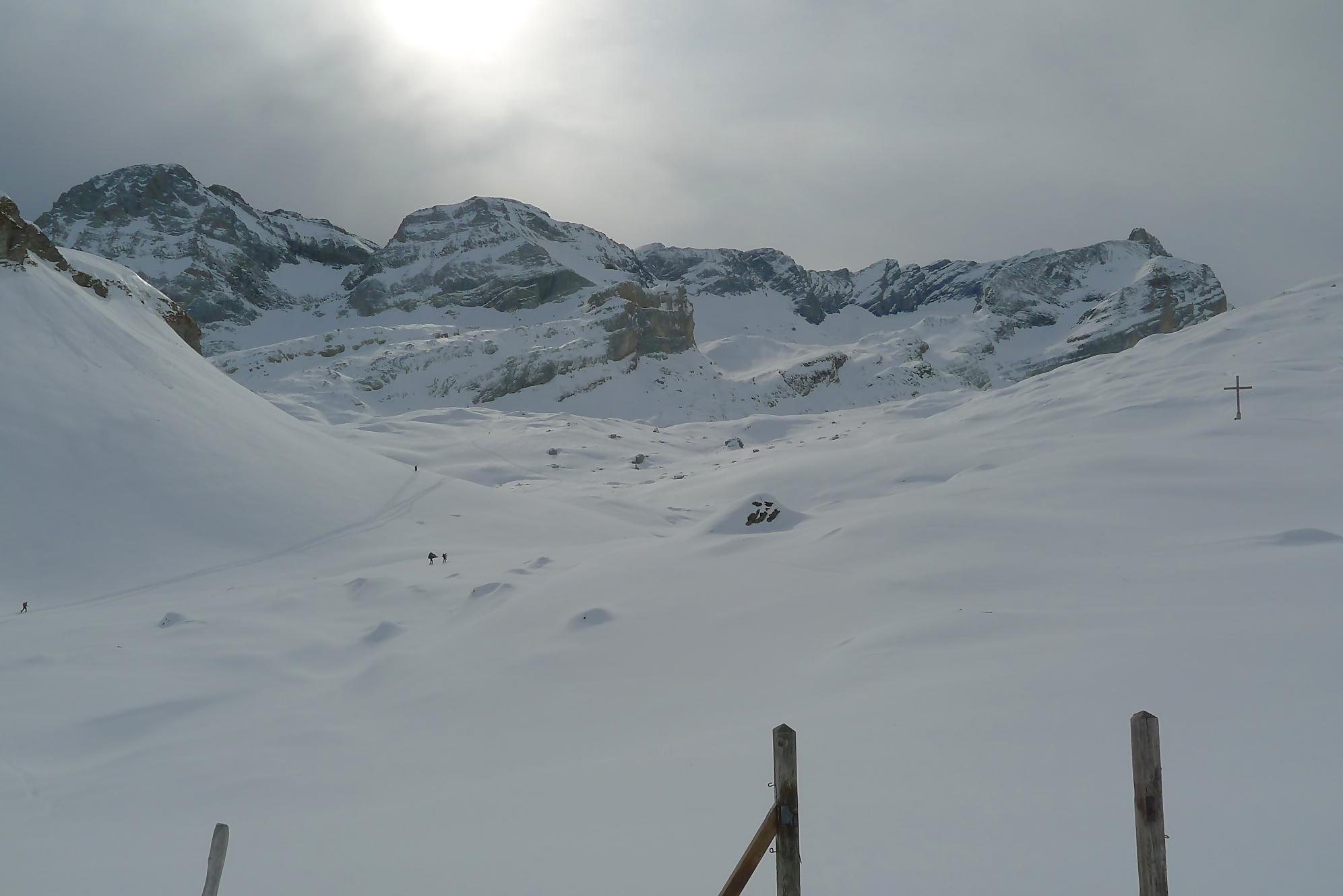 Ski de randonnée au col des Chamois depuis Cergnement, Solalex ...
