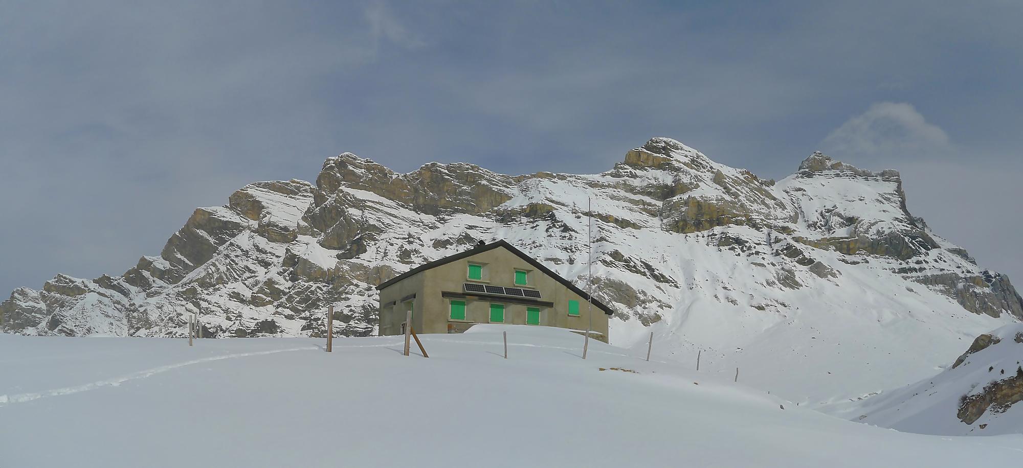 Ski de randonnée au col des Chamois depuis Cergnement, Solalex ...