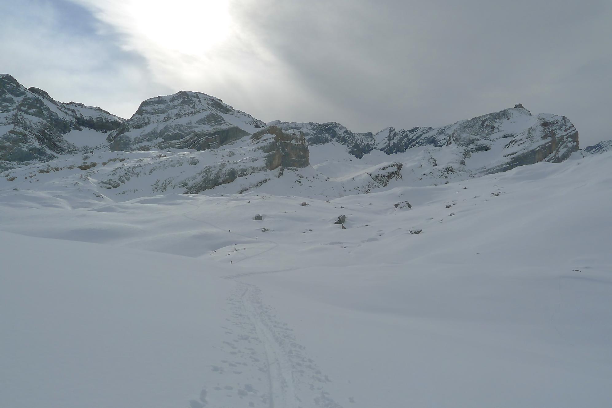 Ski de randonnée au col des Chamois depuis Cergnement, Solalex ...