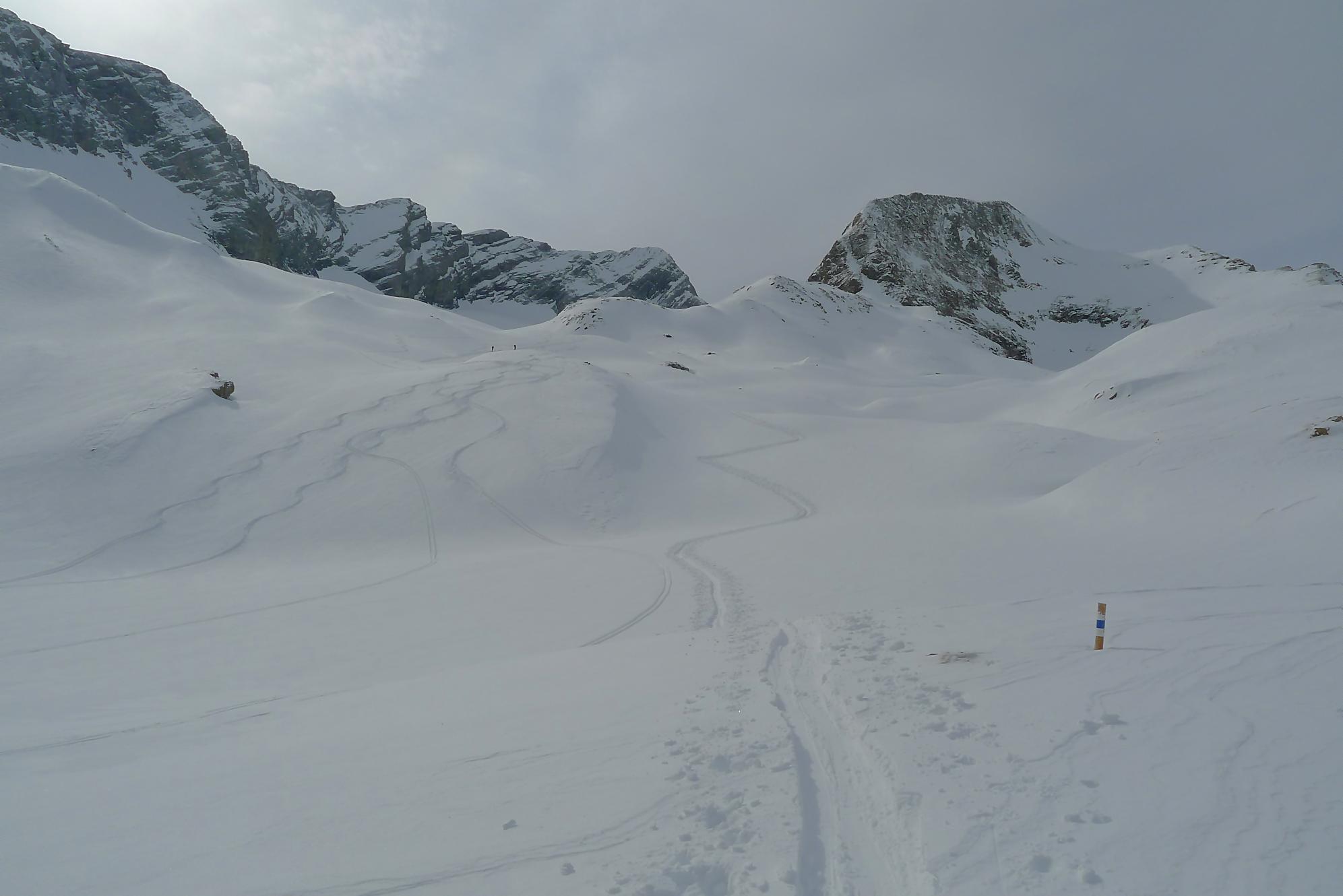 Ski de randonnée au col des Chamois depuis Cergnement, Solalex ...