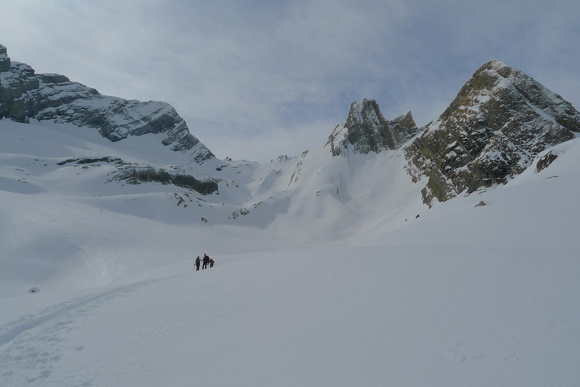 Ski de randonnée au col des Chamois depuis Cergnement, Solalex ...