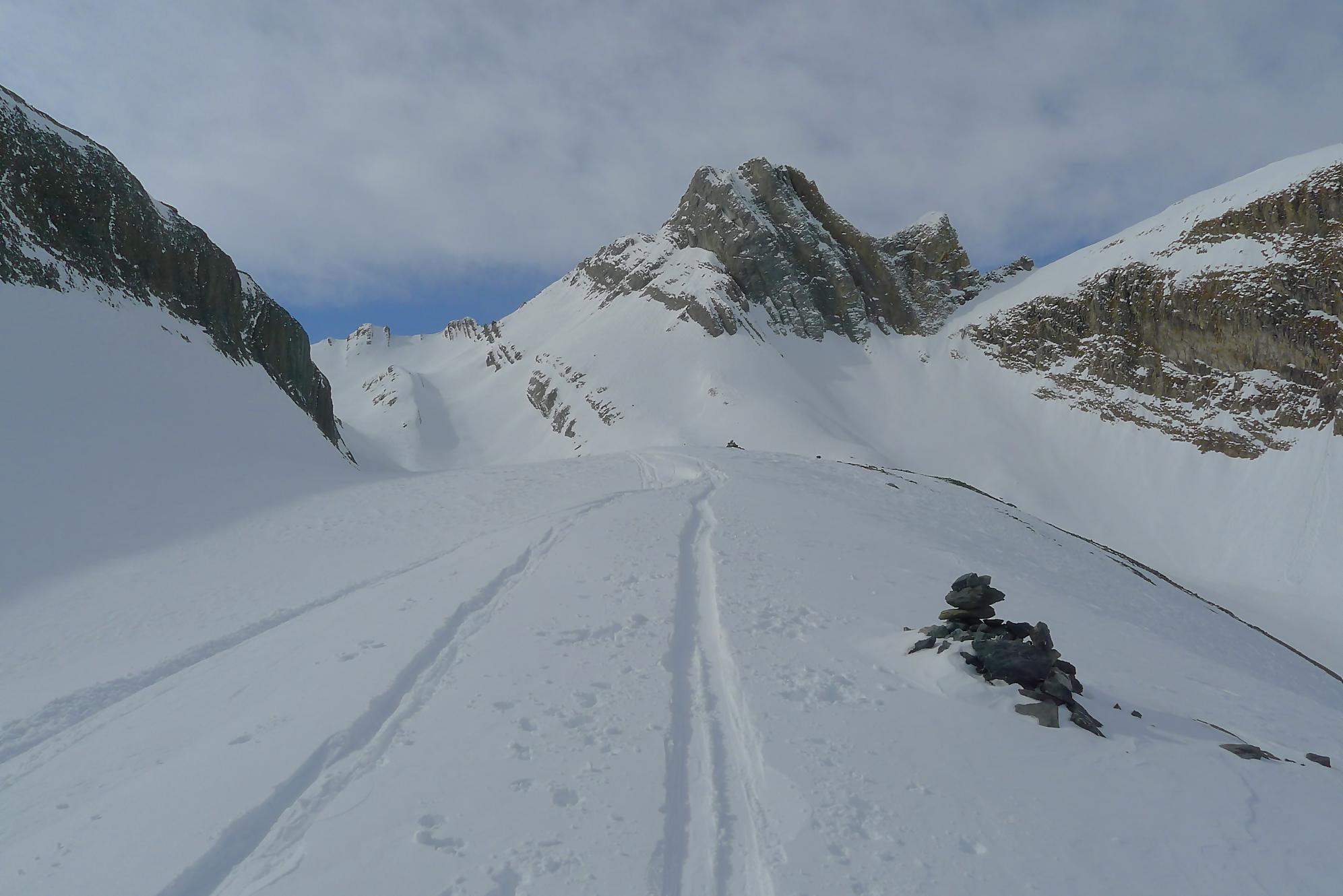 Ski de randonnée au col des Chamois depuis Cergnement, Solalex ...