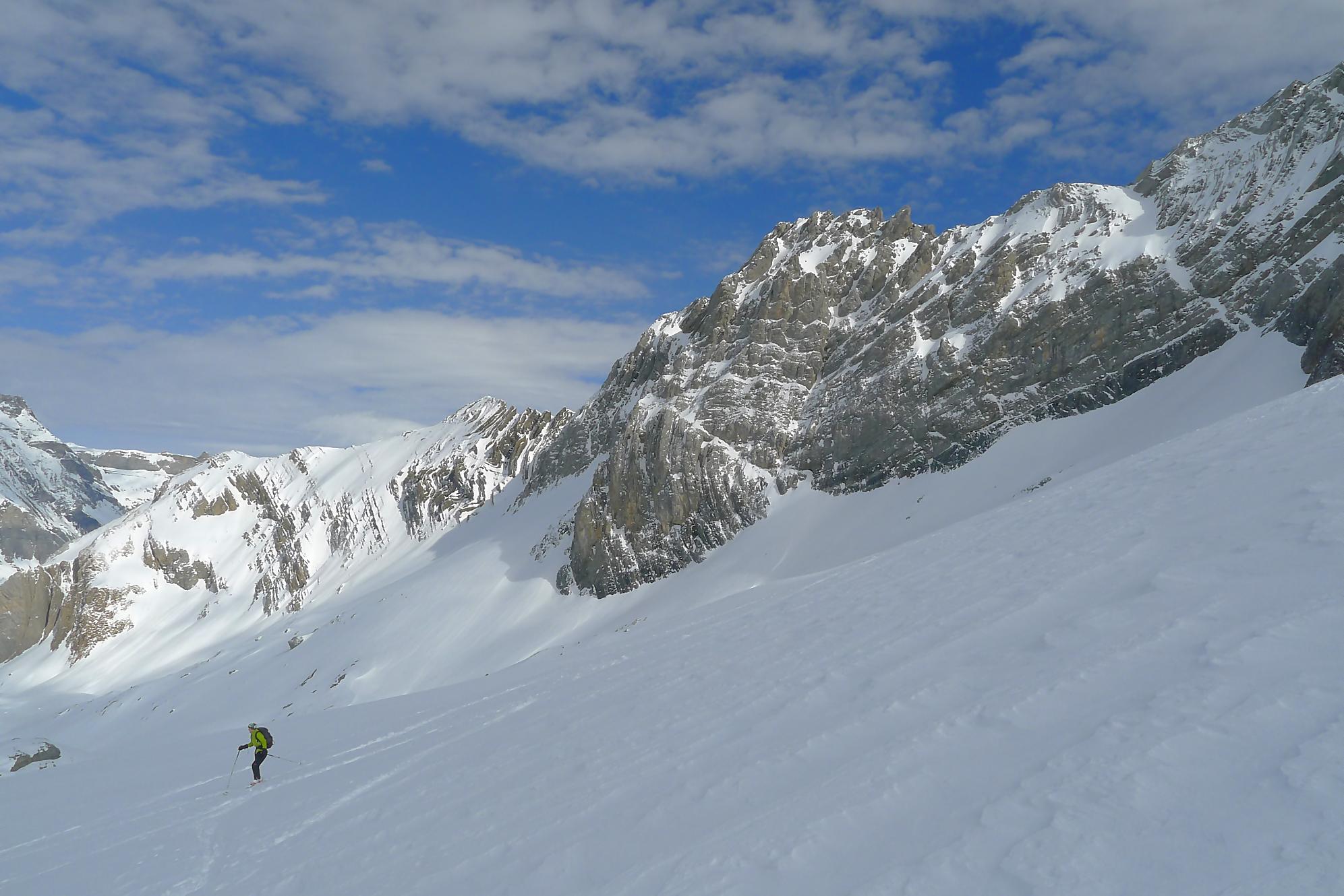 Ski de randonnée au col des Chamois depuis Cergnement, Solalex ...