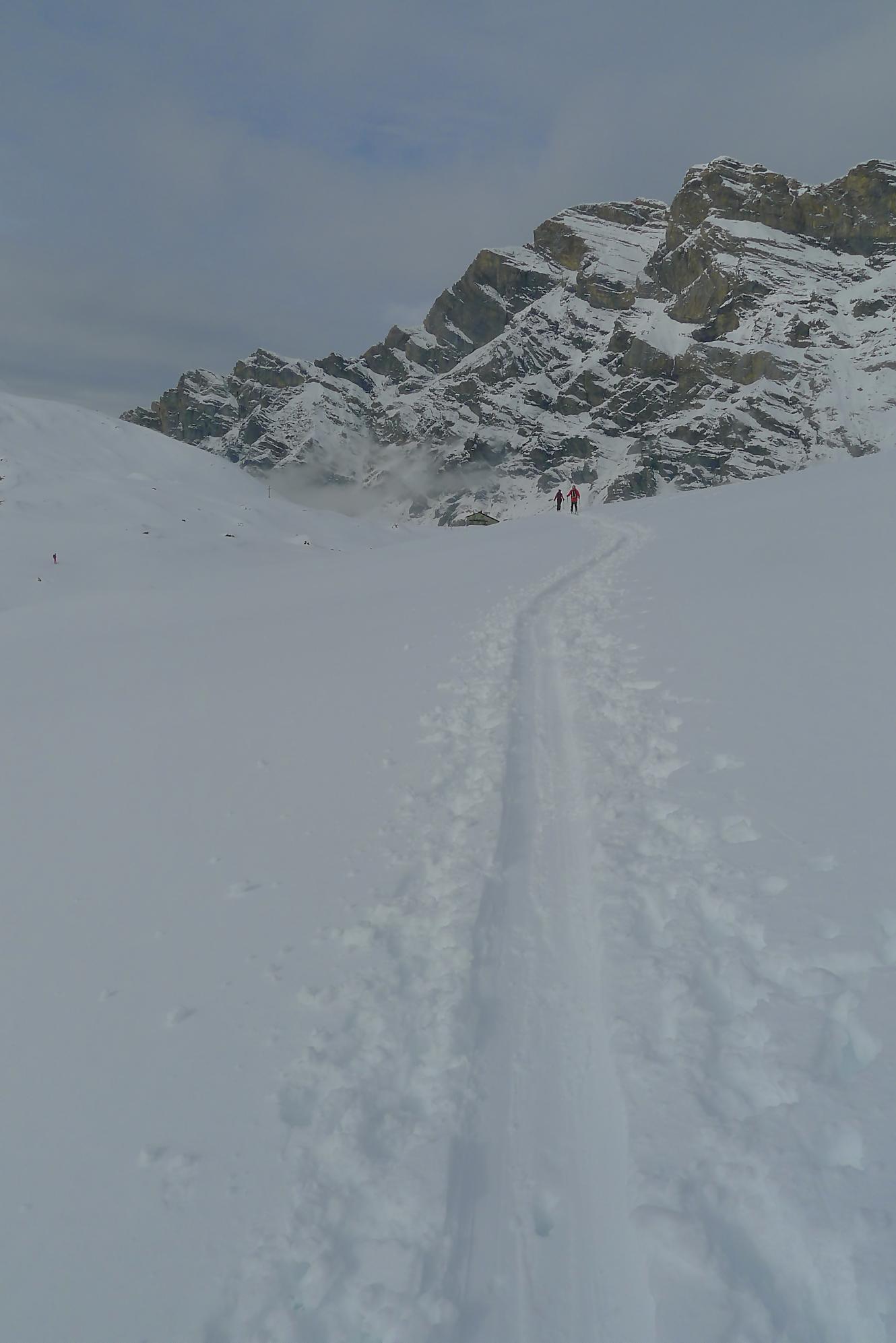 Ski de randonnée au col des Chamois depuis Cergnement, Solalex ...