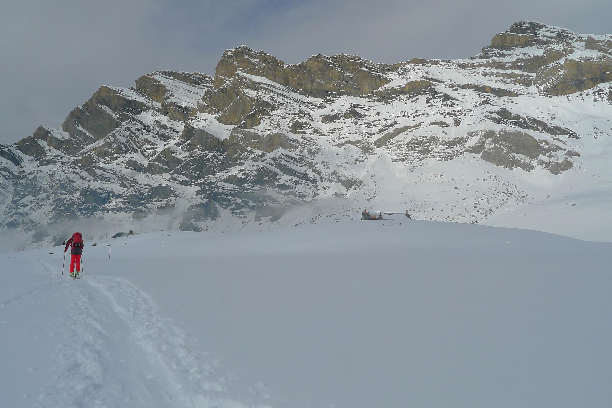 Ski de randonnée au col des Chamois depuis Cergnement, Solalex ...