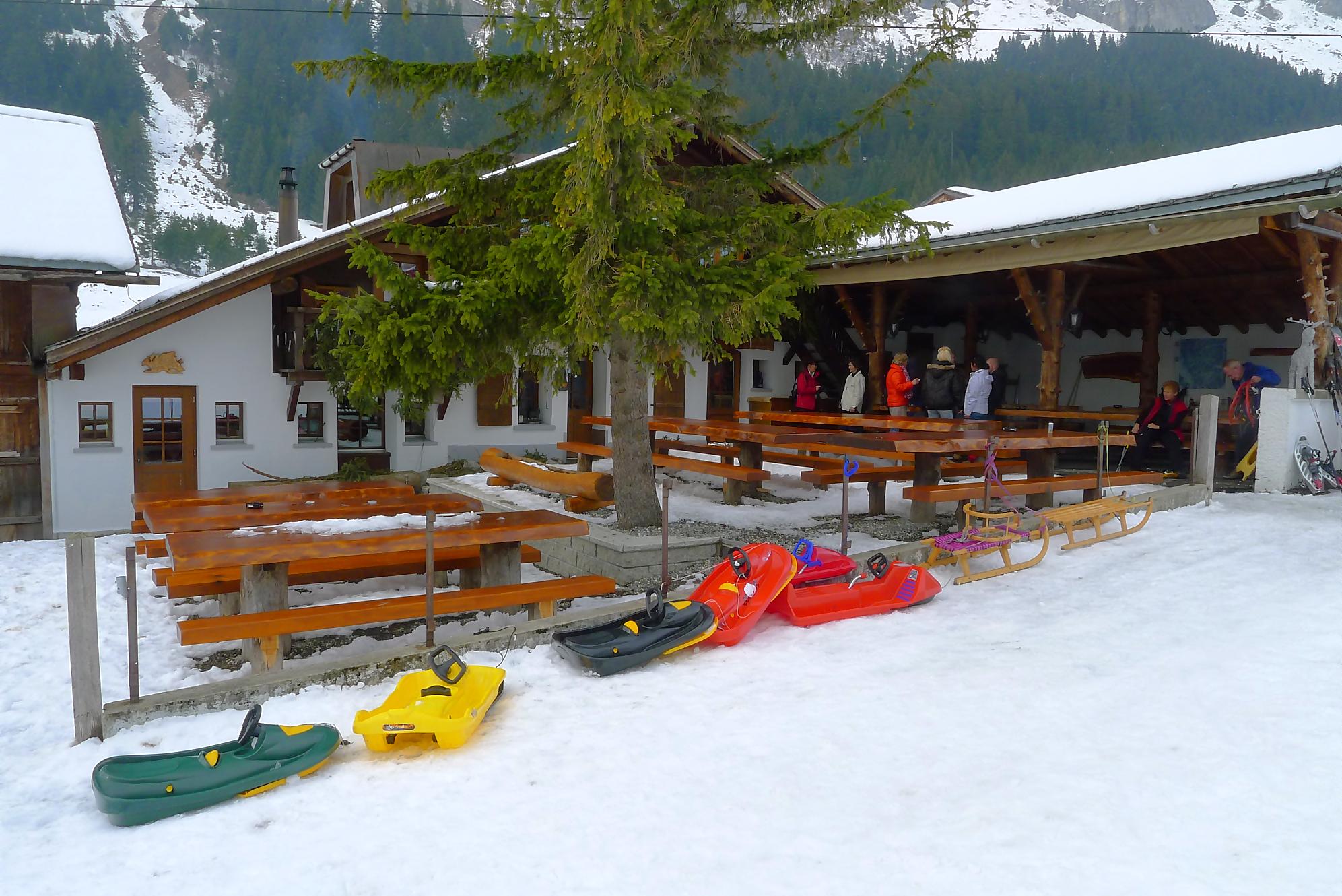 Ski de randonnée au col des Chamois depuis Cergnement, Solalex ...