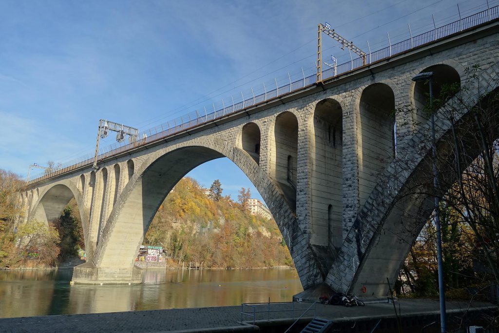 Randonnée au Pont de la Jonction du Rhône et de l’Arve à Genève ...