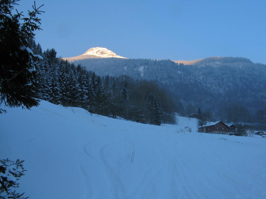 Ski de randonnée à la Dent de Valerette depuis Vérossaz, Le Protieu, La ...