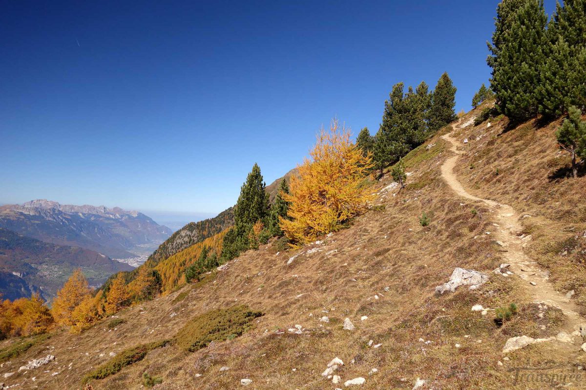 Randonnée au Portail de Fully depuis Champex d’Alesse. Retour par la ...