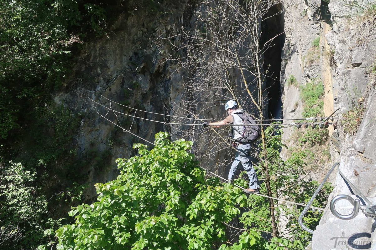Via Ferrata Farinetta à Saillon – Transpiree